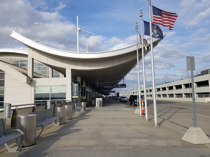 Terminal map DTW Detroit Metropolitan Airport